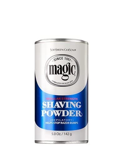 Magic Shaving Powder Blue 5 Ounce Regular Depilatory (145ml) (2 Pack)