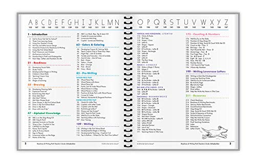 Learning Without Tears - Readiness & Writing Pre-K Teacher's Guide, Current Edition - Get Set for School Series - Pre-K Writing Book - Pre-Writing Skills - for School or Home Use
