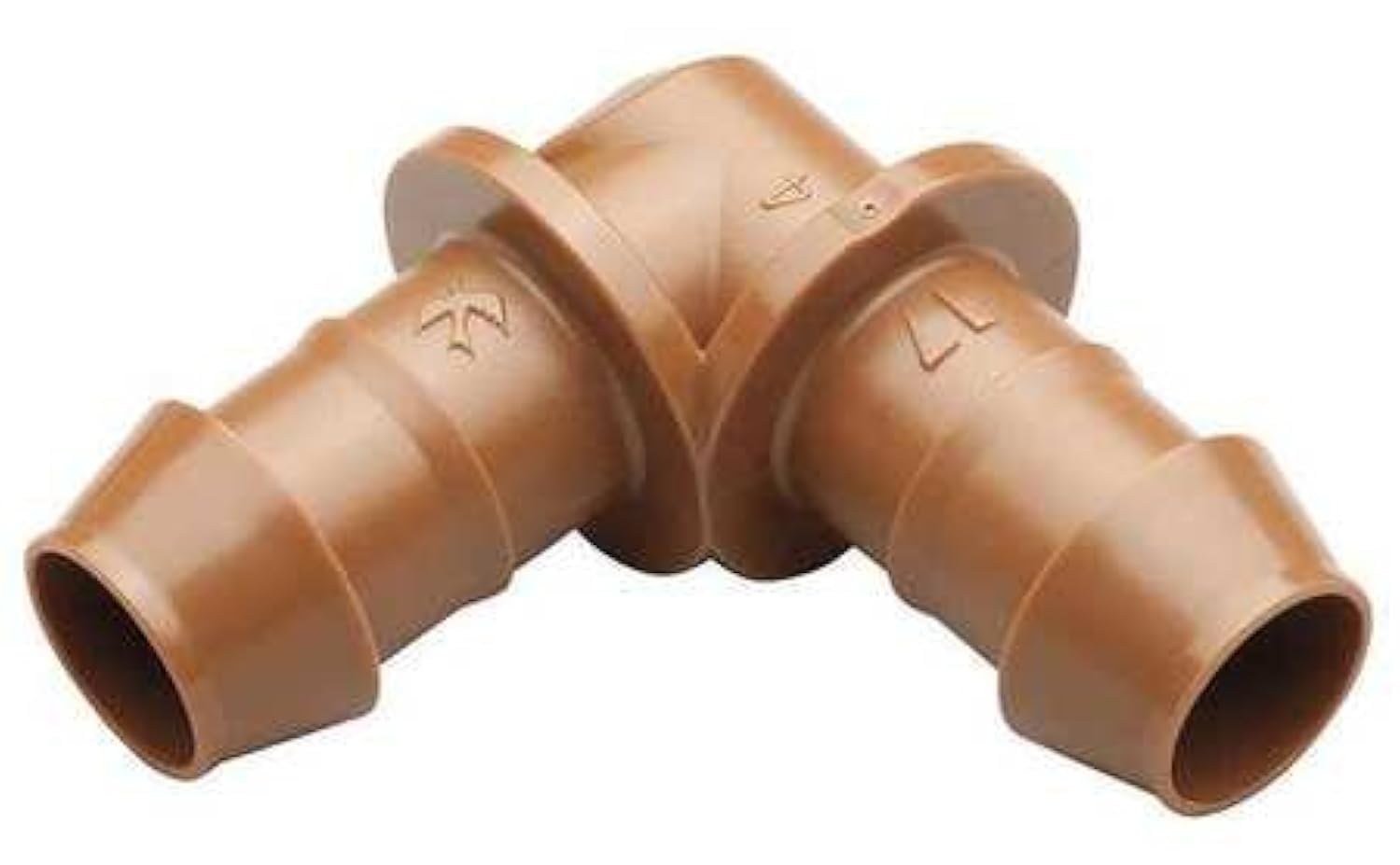Rain Bird BE50/4PK Drip Irrigation 1/2" Barbed Elbow Fitting, 4-Pack x 2