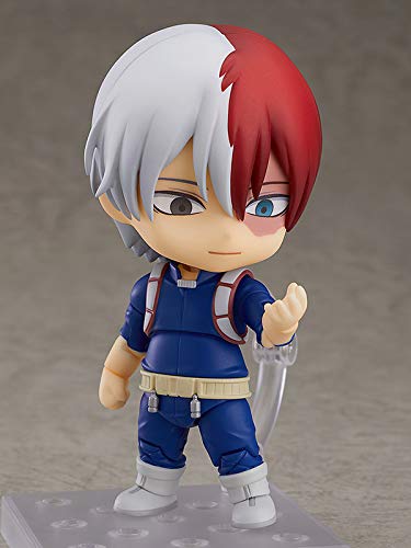 Good Smile My Hero Academia: Shoto Todoroki (Hero's Edition) Nendoroid Action Figure, Multicolor