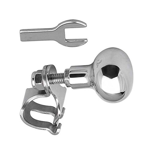 FUTURUP AISI 316 Stainless Steel Boat Steering Wheel Knob, Steering Wheel Maneuvering Knob