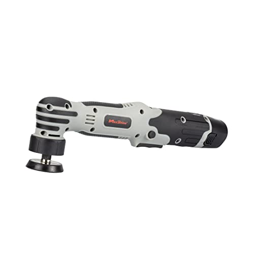 Maxshine M0312 Mini Cordless Polisher β Maximizes Mobility, Super Lightweight(1.93 LBS), 6 Adjustable Speeds, Works as a DA or Rotary Polisher, Includes a full set for your car paint corrections