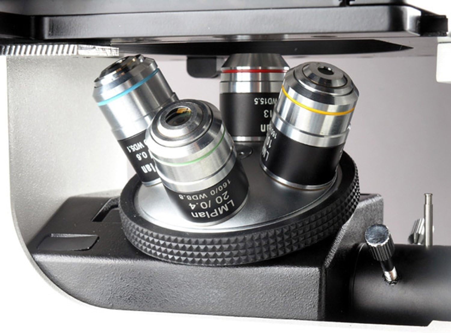 AmScope ME1200TB Inverted Trinocular Metallurgical Microscope, 50X-1000X Magnification, PL10x and PL20x Eyepieces, Polarizing Condenser, Brightfield and Polarizing LED Illumination with Rheostat, Large Double-Layer Mechanical Stage, 90-240V