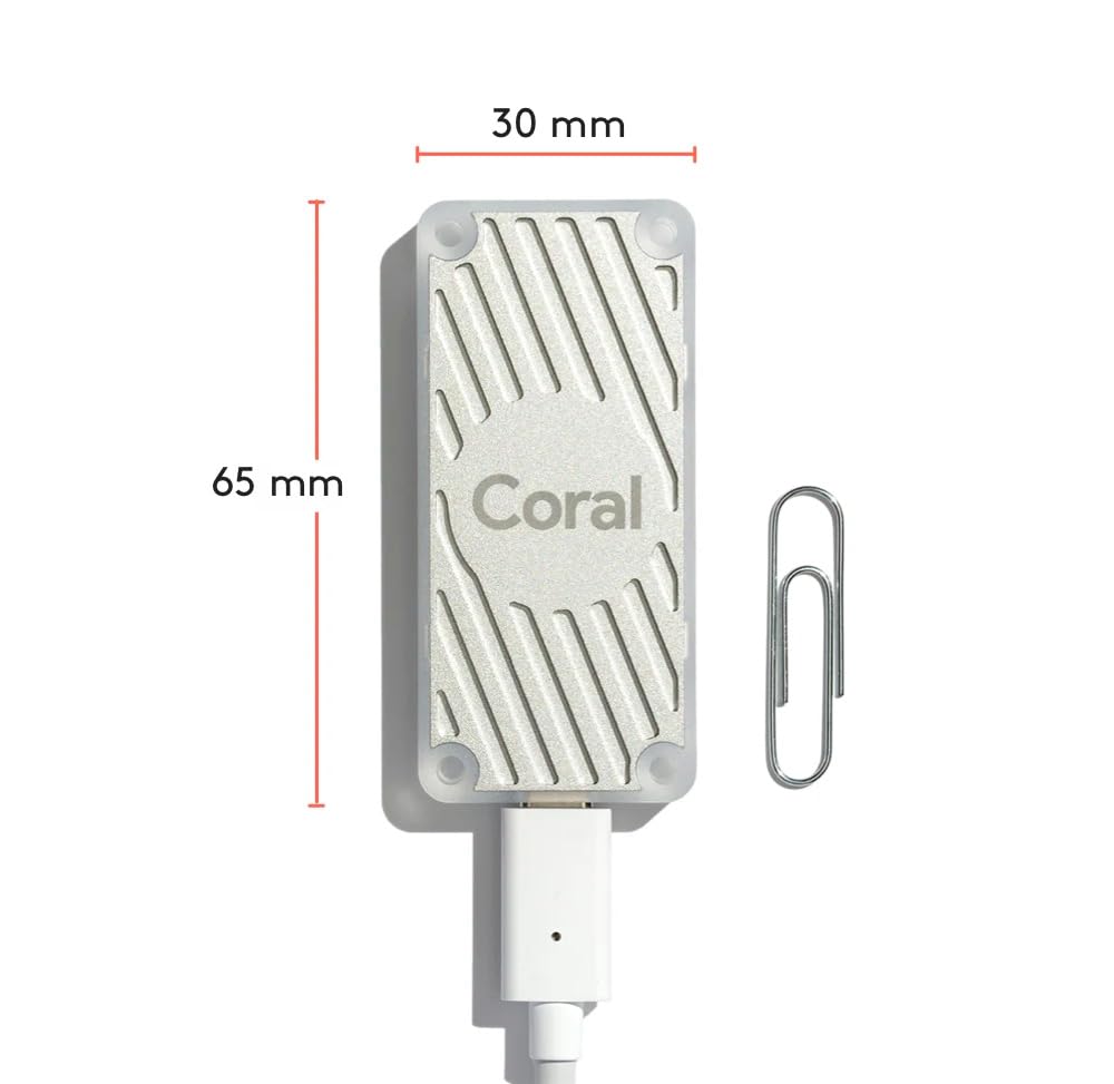 Google Coral USB Edge TPU ML Accelerator coprocessor for Raspberry Pi and Other Embedded Single Board Computers
