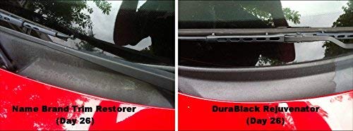 JJI Technologies DuraBlack Automotive Black Trim Rejuvenator - 12 Month No Color Fading - 8oz Bottle