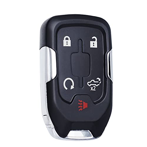 Key Fob Replacement Compatible for Chevy Silverado 1500 2500 3500 GMC Sierra Truck 2019 2020 Proximity Smart Keyless Entry Remote Control 13529632 13591396 HYQ1EA 13508398
