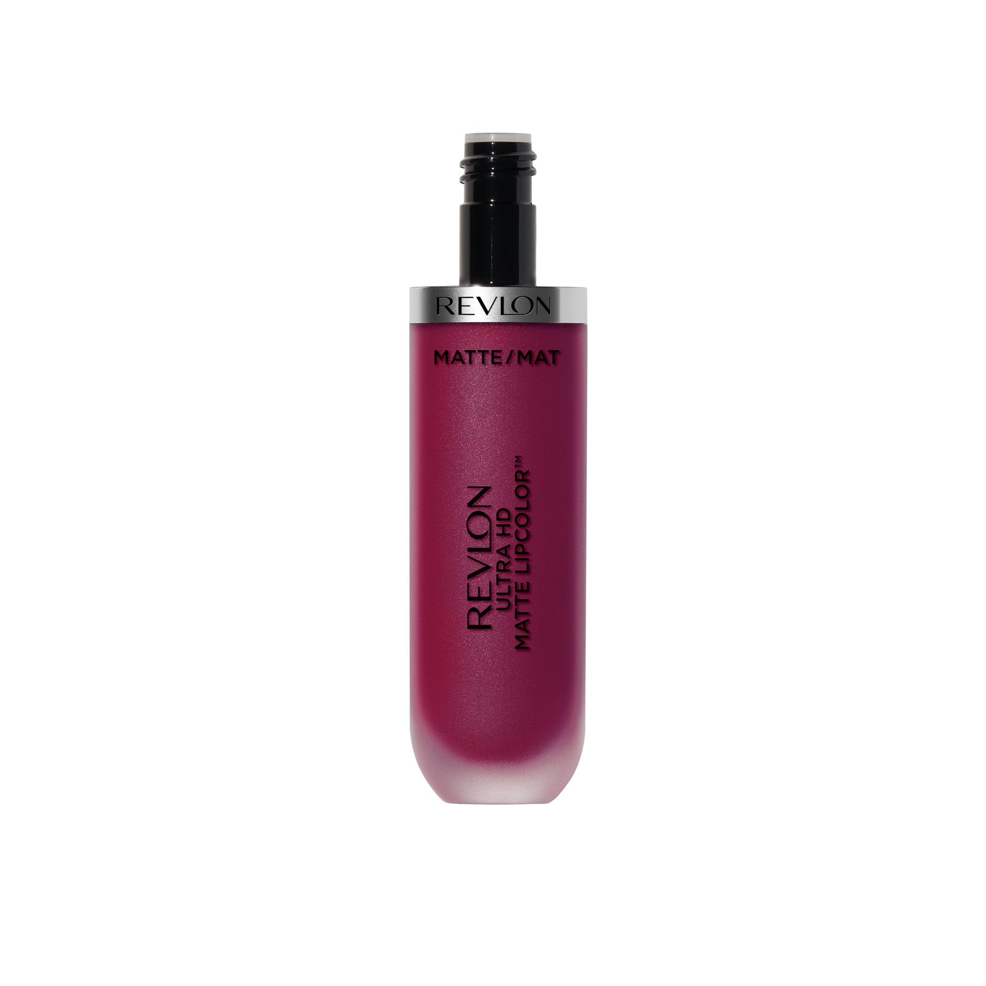 REVLON Ultra HD Matte Lipcolor, Velvety Lightweight Matte Liquid Lipstick in Pink, Addiction (610), 0.2 oz