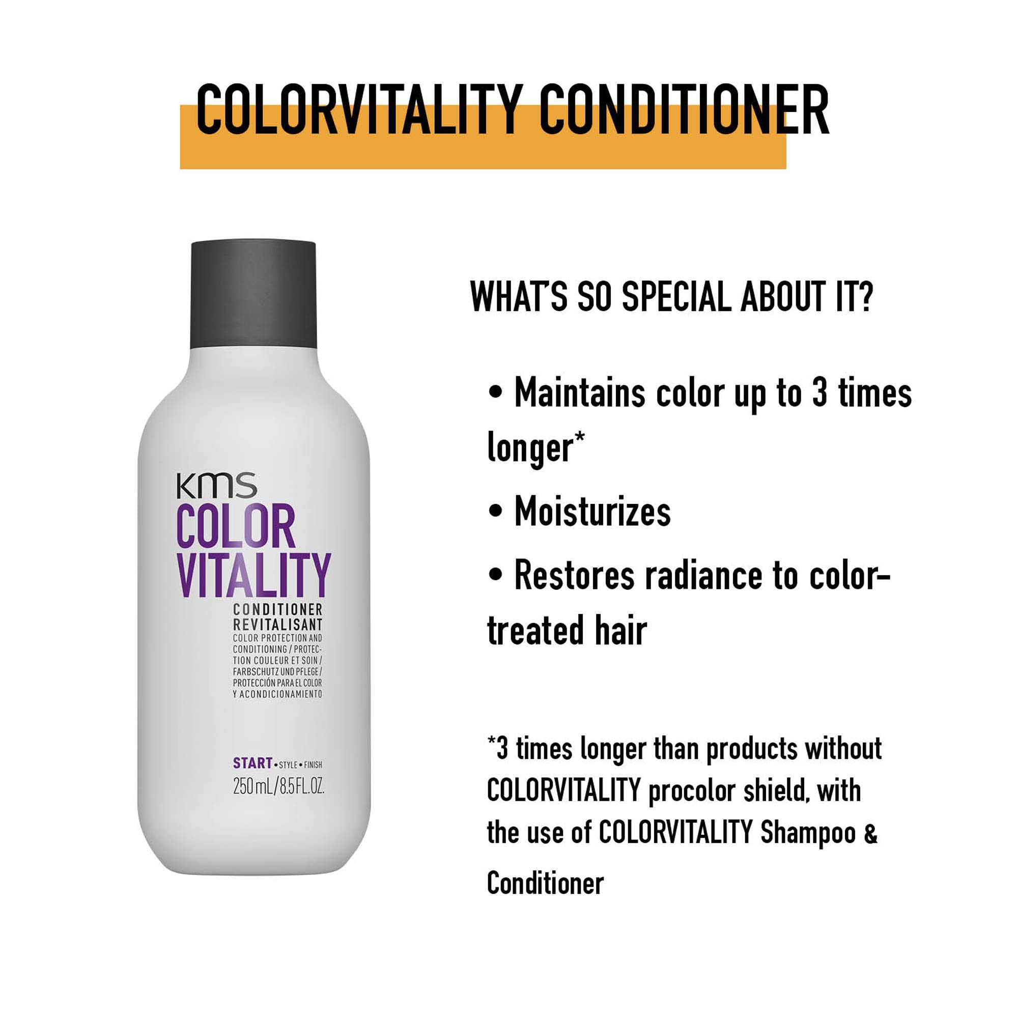 KMS COLORVITALITY Conditioner, 8.5 Ounce (Pack of 1)