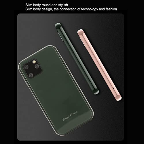 Dilwe XS11 Mini Smartphone for Kids, 3G 2.5Inch Student Pocket Cellphone WiFi GPS 1GB 8GB Quad Core Android Cell Phones, Great Kids and Students, 2MP/5MP Camera(2.5" Green)