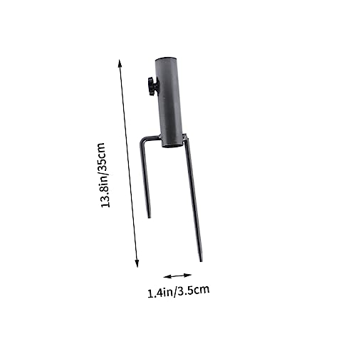 GANAZONO 4pcs Parasol Insert Beach Anchor Patio Umbrella Anchor Beach Umbrella Base Beach Umbrella Stand Car Umbrella Sombrillas para Patio Exterior Anchor Stake for Umbrella Parasol Holder