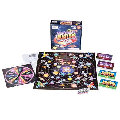 Learning Advantage 6320 Comprehension Blast Off Game, Grade: 2 to 4, 9" Height, 2.5" Width, 8.5" Length