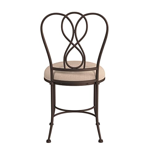 Hillsdale Furniture Hillsdale Christina Vanity Stool, Bronze