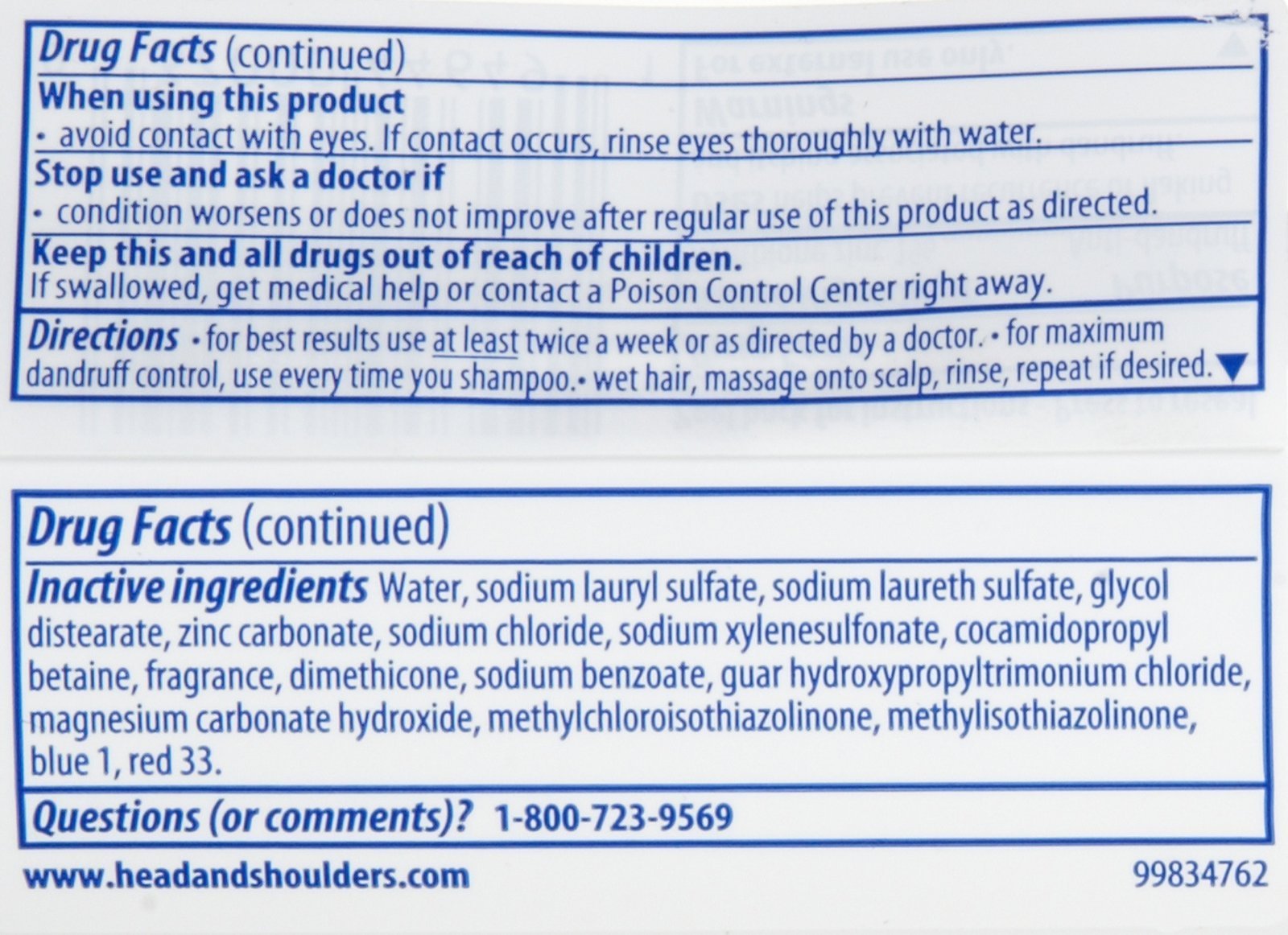 Head & Shoulders Classic Clean Dandruff Shampoo - 1.7 oz