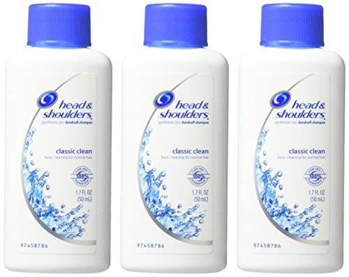 Head+shoulders Class Cln Size 1.7z Head & Shoulders Classic Clean Dandruff Shampoo (Pack of 3)