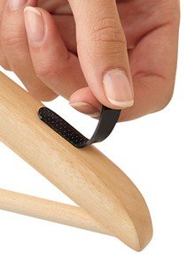 NOPPOR 3'' Non-Slip Hanger Strips Self Adhesive Anti Slip Grip Hanging Clothes Gripper