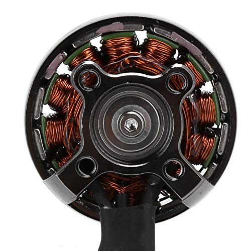 Drfeify RC Drone Motor, RC Metal Drone Motor Professional Plus Thread Motor Accessory Set for Racing RC Drone(1500KV)