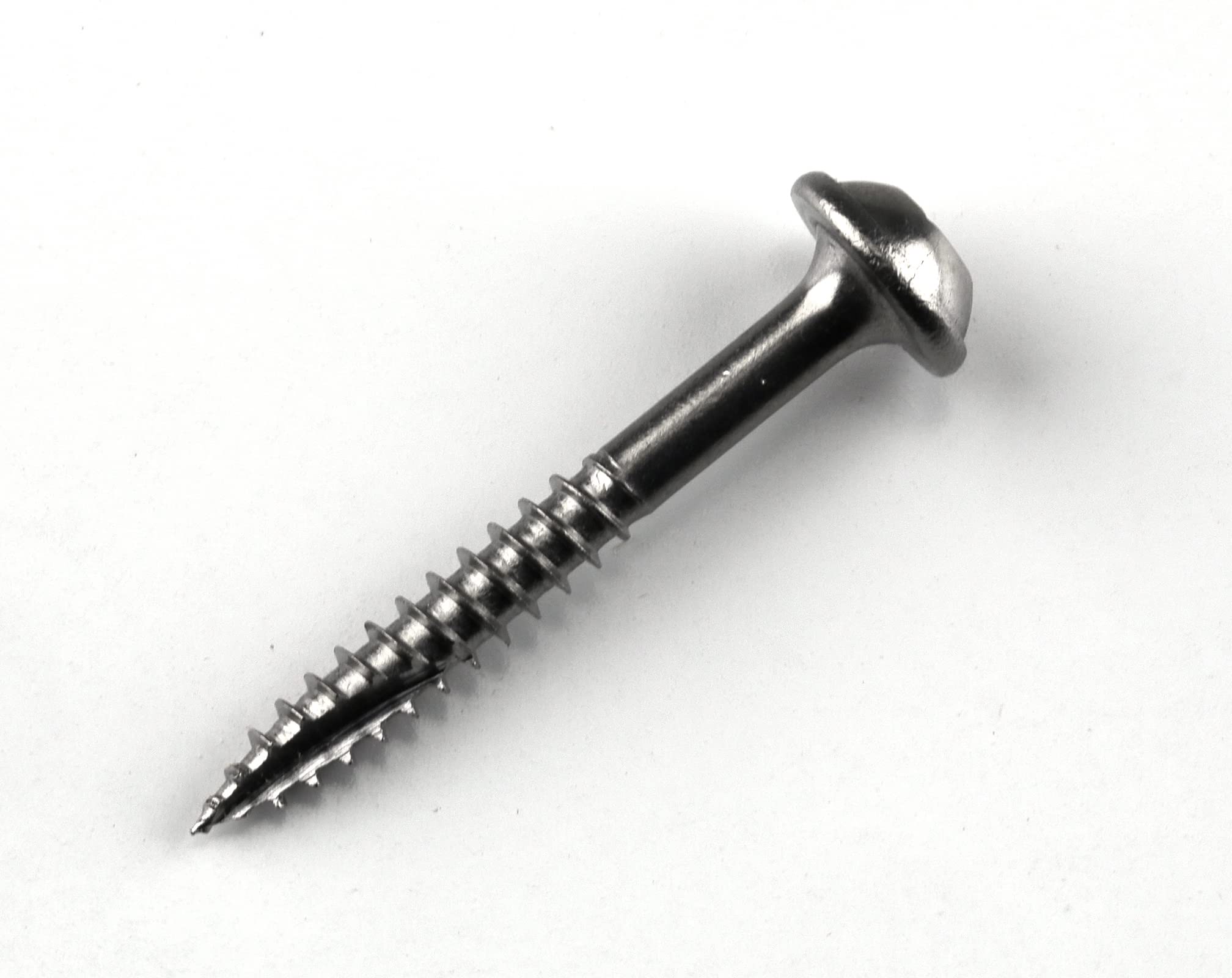 Kreg SML-F125S5-100 Stainless Steel Pocket Screws, 1-1/4 Inch #7 Fine Thread, Maxi-Loc Head (100 Count)