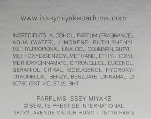L'eau D'issey Pour Homme Intense by Issey Miyake For Men. Eau De Toilette Spray 2.5-Ounces