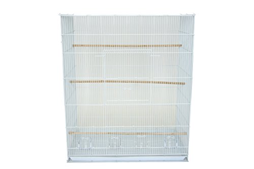 YML Large Breeding Cage, 30 x 18 x 36, White