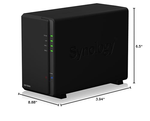 Synology 2 bay NAS Disk Station, DS218play (Diskless)