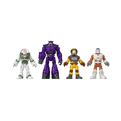 Fisher-Price Disney and Pixar Lightyear Toys, Imaginext Buzz Lightyear Mission Multipack Figure Set for Preschool Pretend Play Ages 3-8 Years