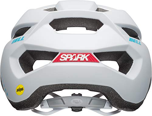BELL Spark W MIPS Adult Mountain Bike Helmet - Virago Matte White/Raspberry (Discontinued), Universal Women (50-57 cm)