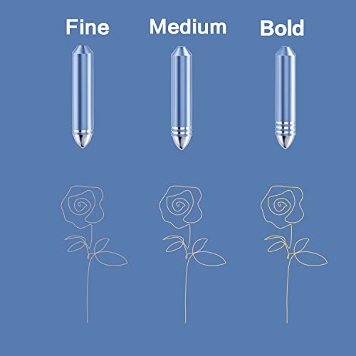 Diosun Foil Transfer Tool,Including 3 Tips-Fine,Medium and Bold for Stunning Foil-Perfect for Maker and Explore Machines