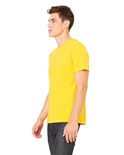 Bella + Canvas Unisex Jersey Short-Sleeve T-Shirt M GOLD