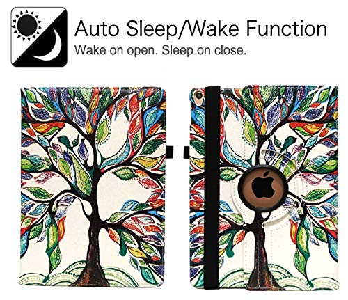 iPad Air (3rd Gen) 10.5" 2019 / iPad Pro 10.5" 2017 Case,360 Degree Rotating Stand Smart Case Protective Cover with Auto Wake Up/Sleep Feature Cover for (A2152/A2123/A2153/A2154 / A1701/A1709)