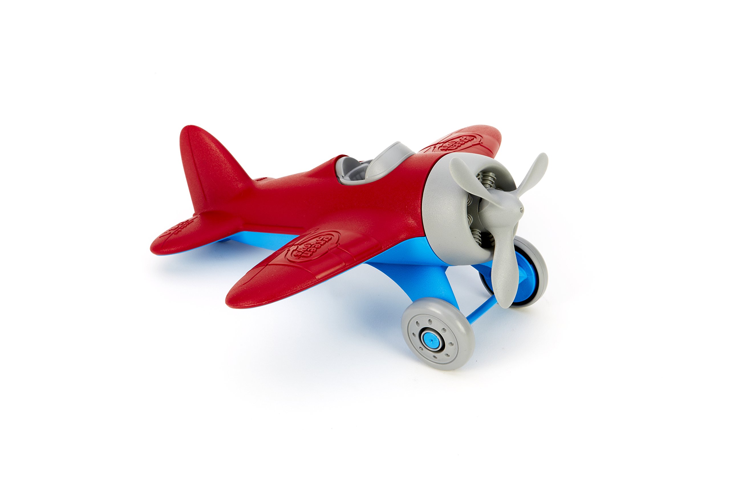 Green Toys Airplane & Board Book (color may vary)