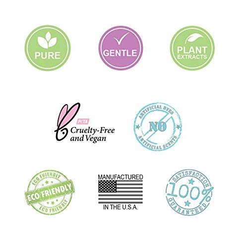 TotLogic Kids Shampoo & Conditioner Set - Sulfate and Paraben Free, Phthalate Free, Non-Toxic Plant Based Natural Formulas - Gentle & Hypoallergenic for Senstive Skin, Scented With Essential Oils