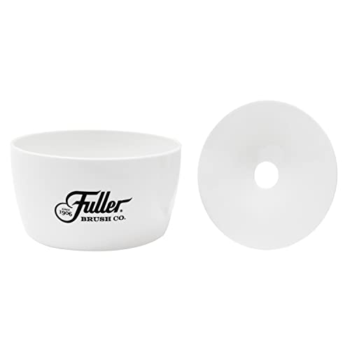 Fuller Brush Handy Holder Caddy - Multifunctional Sink Container - Keeps Sponges & Brushes Organized 3 ¾” Diameter (White)
