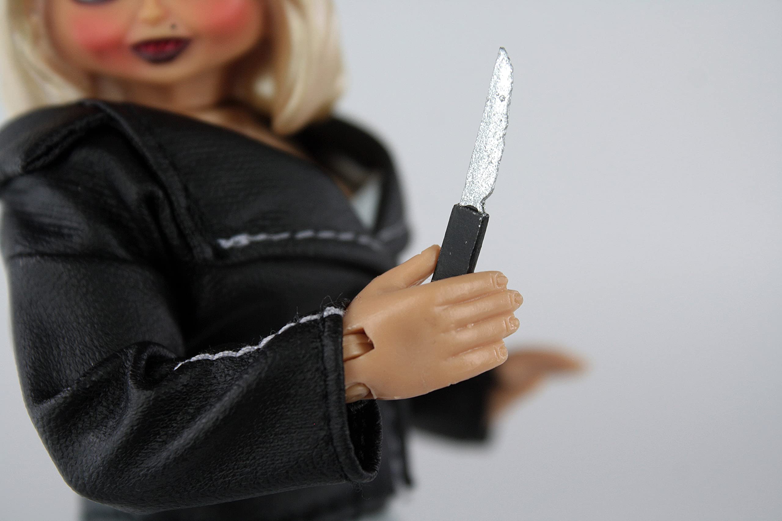 Mego Bride of Chucky Tiffany Action Figure 20cm, Multicolour, Standard, Cookie Padding Coin Purse H