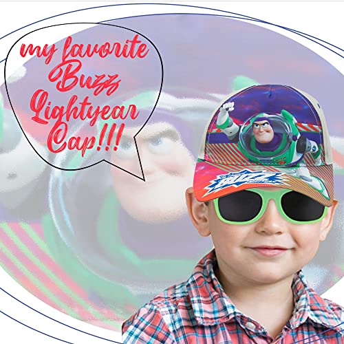 Disney Boys Toy Story 4 Buzz Lightyear Baseball Cap - Age 4-7 Grey