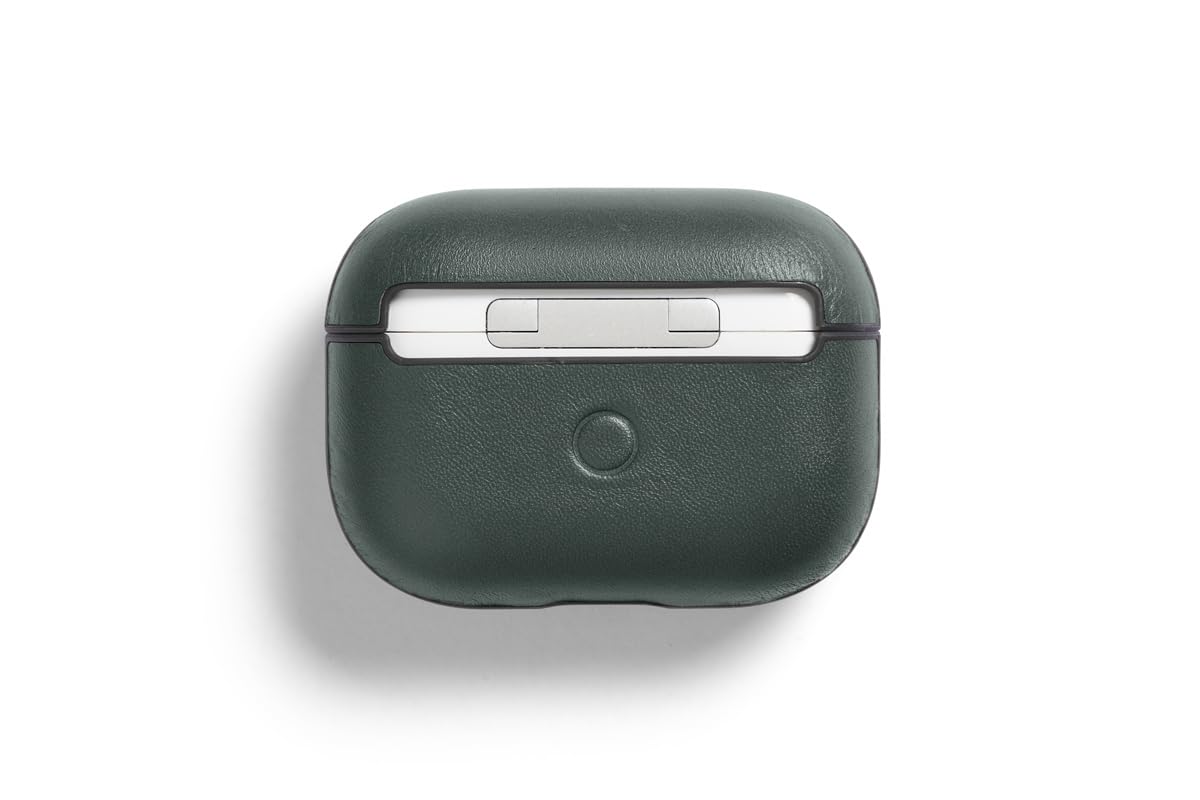 Bellroy Pod Jacket Pro 2nd Generation – (Leather Case for Apple AirPods Pro 2nd Generation) - Everglade