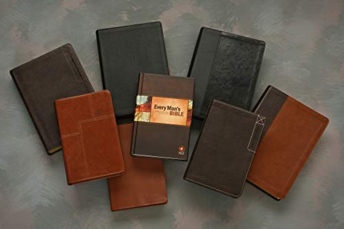 Every Man's Bible: New Living Translation, Deluxe Explorer Edition (LeatherLike, Brown) β Study Bible for Men with Study Notes, Book Introductions, and 44 Charts