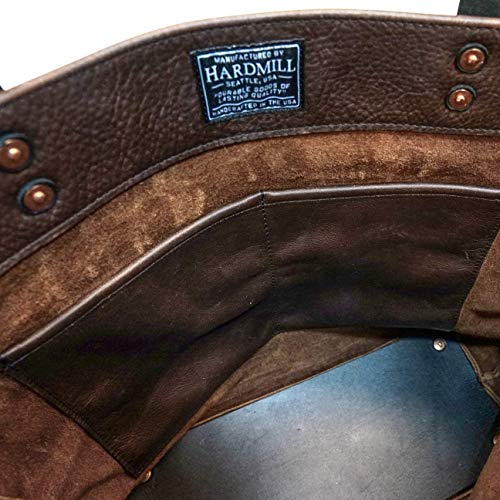 Market Tote - Leather - Cognac - Made in USA