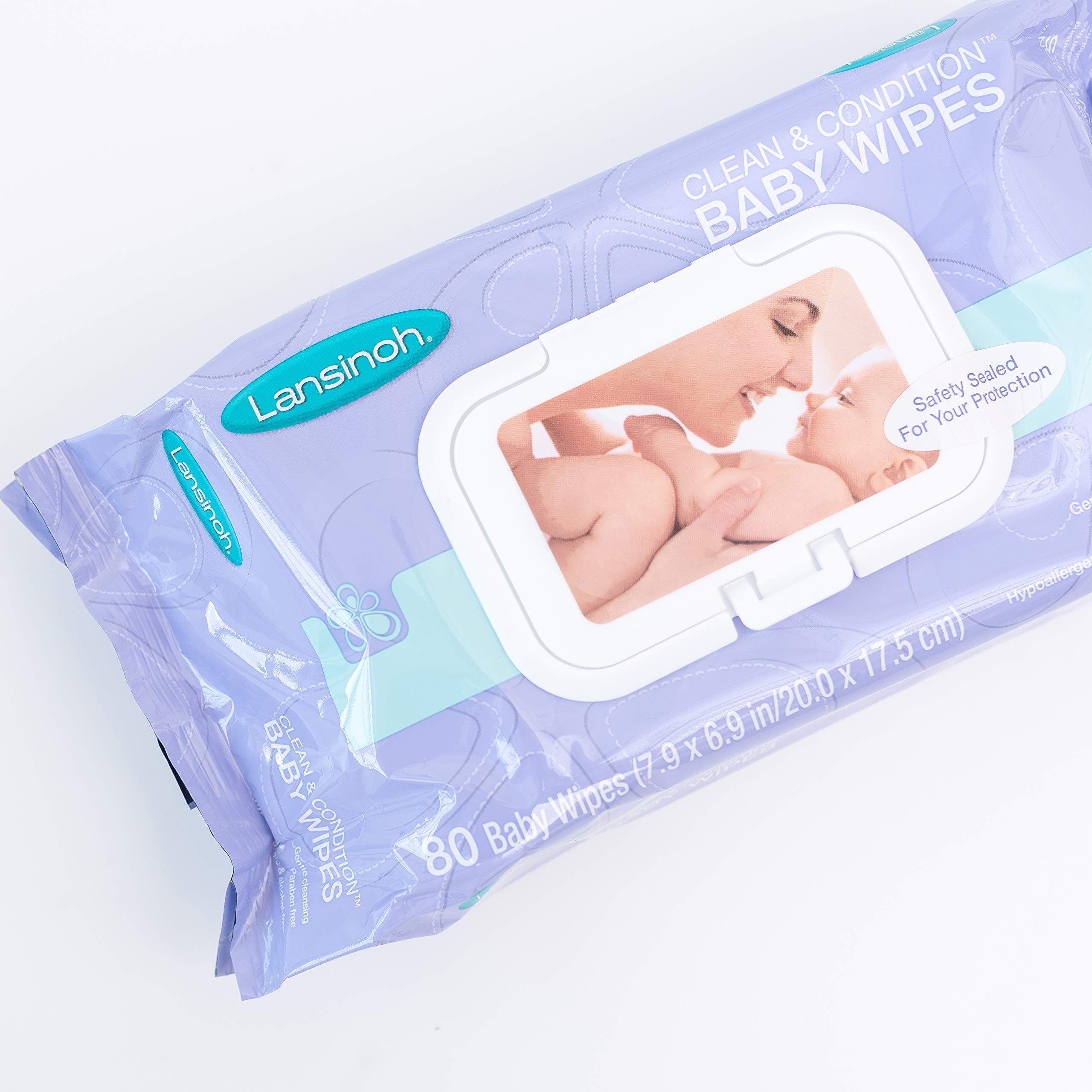 Lansinoh Baby Wipes - 80 ct