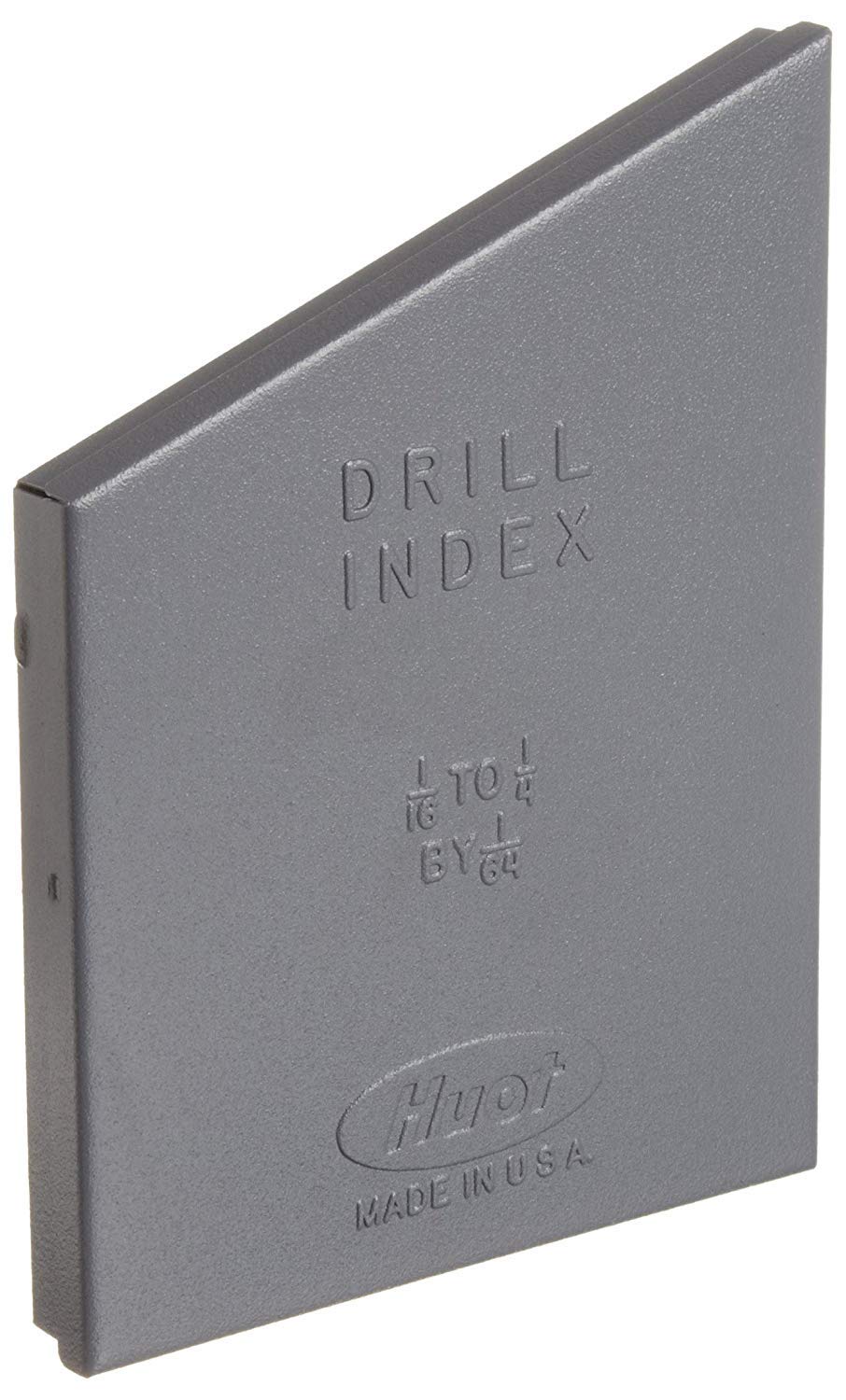 Huot 12750 Jobbers Length Fractional Drill Index, 1/16-inch to 1/4-inch by 64ths, (1 per Pack)
