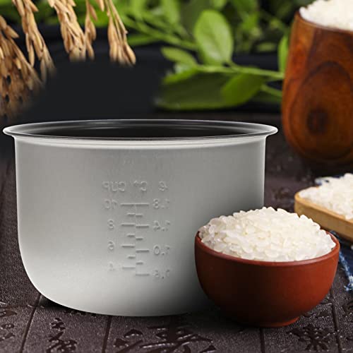 Healeved Rice Cooker 10 Cup Rice Cooker Inner Pot Rice Cooker Replace Liner Nonstick Cooking Pot Inner,4.5Qt Aroma Rice Cooker