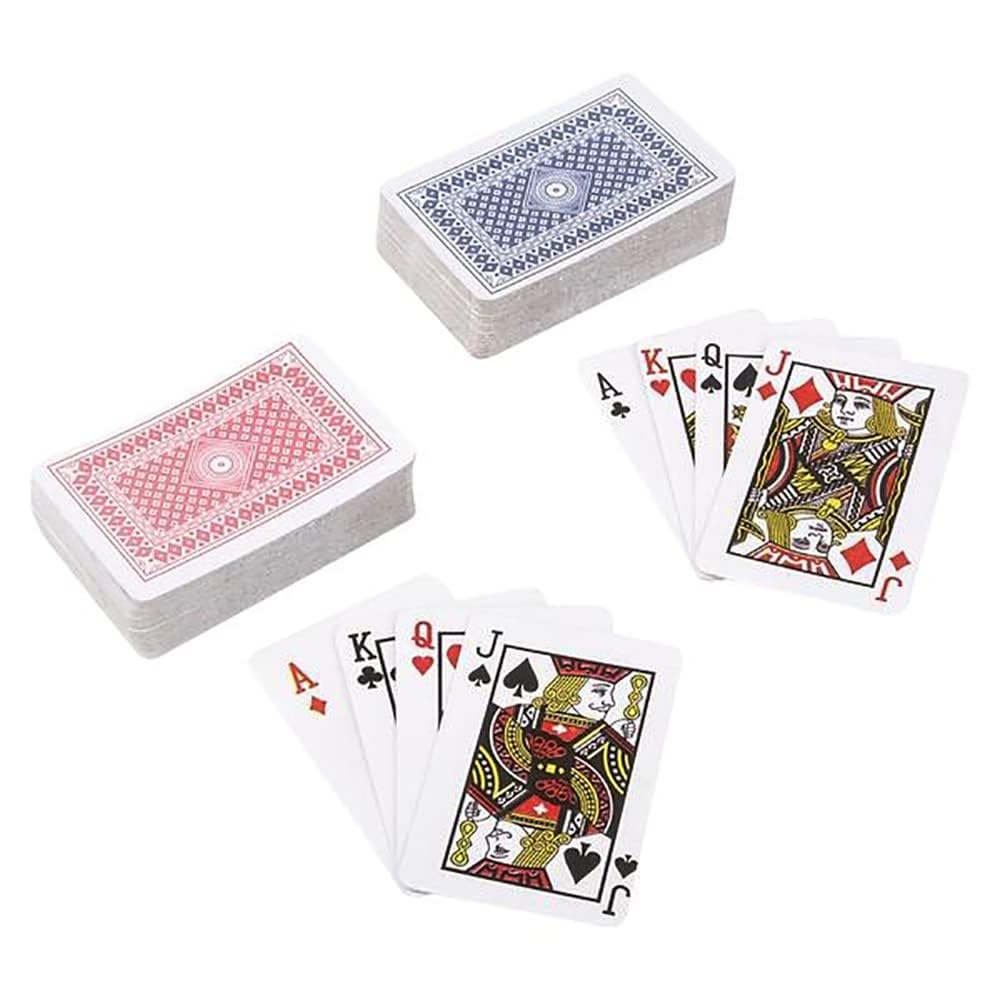 Mini Playing Cards Deck, Small Casino Card Games for Kids, Magic Party Favor, 2.5" Inches (12-Pack)