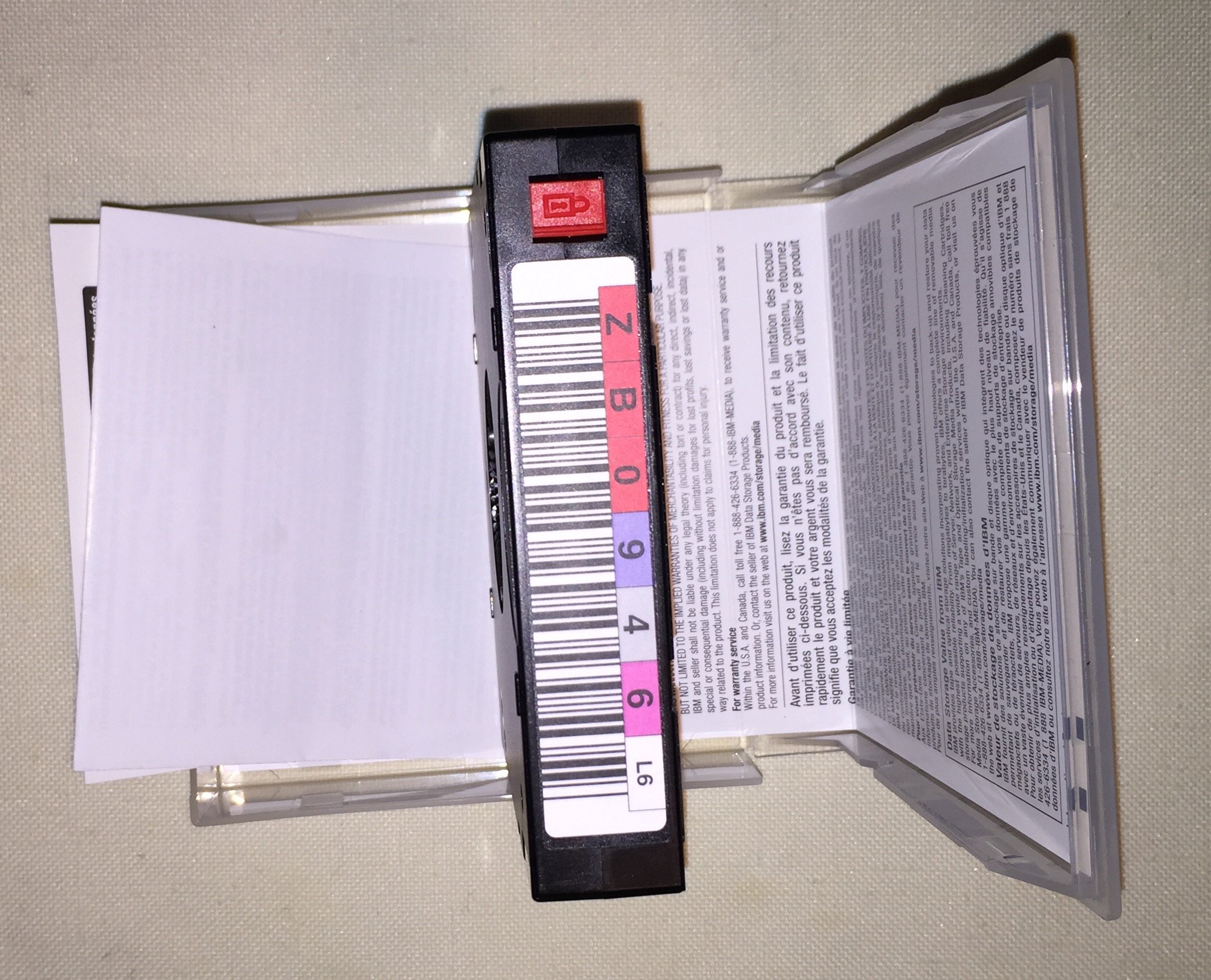 IBM (00V7590) LTO Ultrium 6 Data Cartridge
