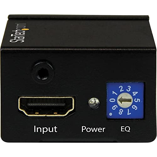 StarTech.com 115 ft/35 m HDMI Signal Booster - 1080p Signal Repeater - HDMI Inline Amplifier & Extender - 7.1 Audio Support (HDBOOST), Black