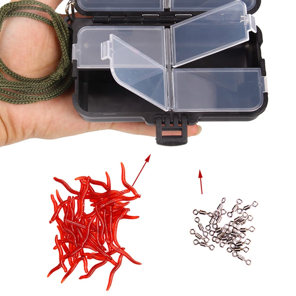 Awakingdemi Waterproof 9 Compartments Storage Trays Case Fishing Tackle Lure Bait Box Hooks Organizer Container Fishing Accessories