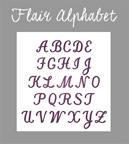 Nursery Alphabet - Embroidered Letter in Hoop