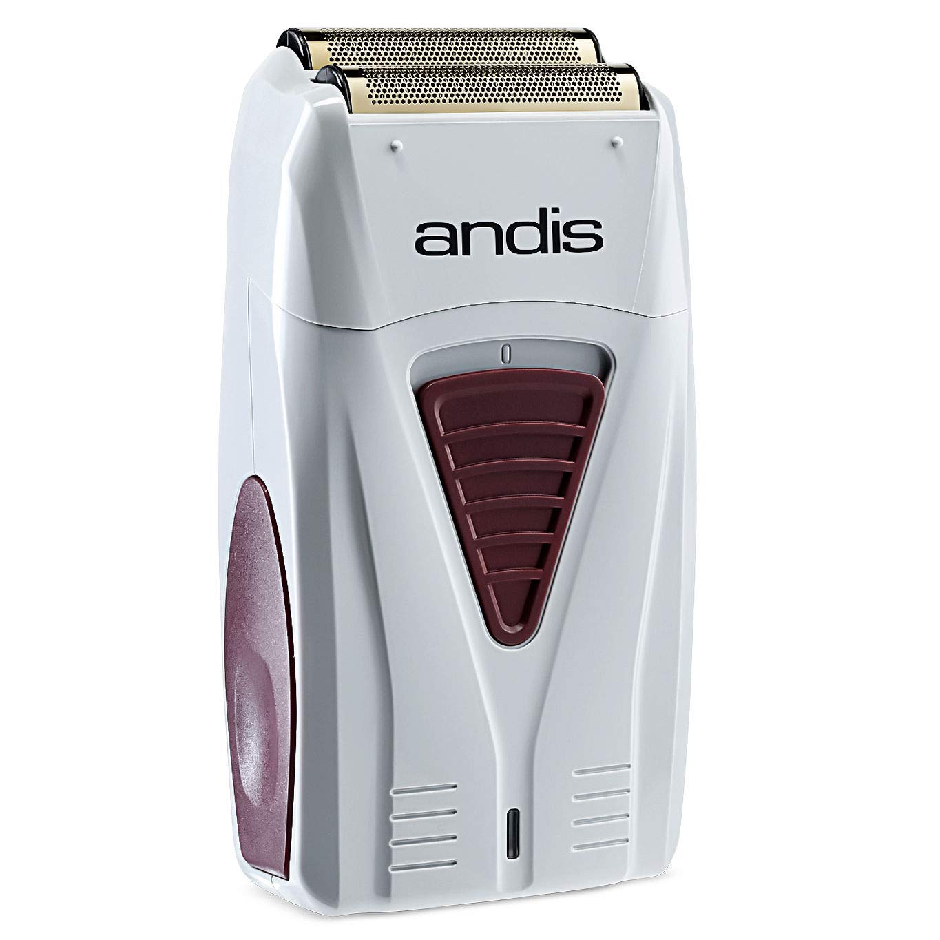 Andis Cordless Men’s Long Lasting Lithium Battery Titanium Foil Shaver with Bonus Replacement Foil Assembly and Inner Cutters with a BeauWis Brush