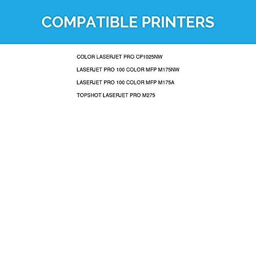 LD Products Remanufactured Toner Cartridge Replacement for HP 126A CE310A (Black)