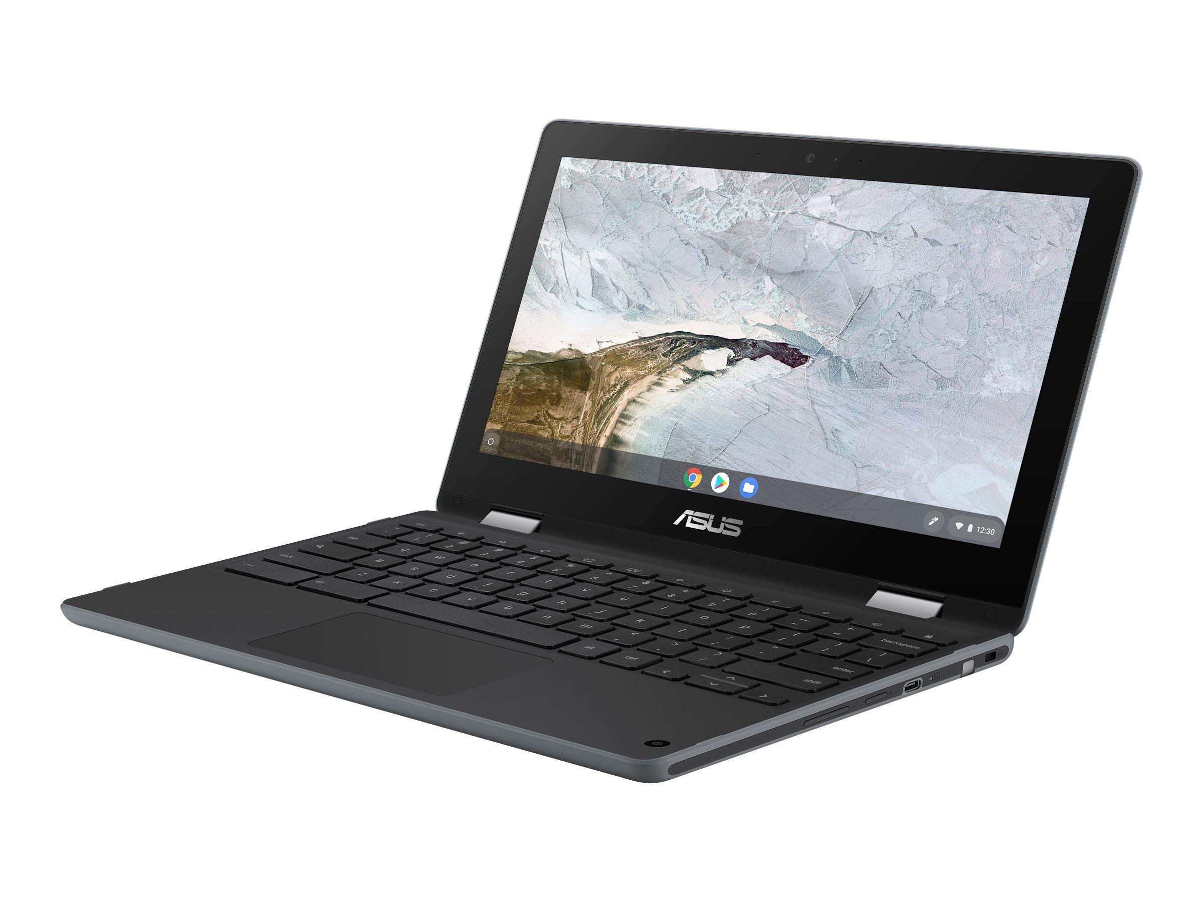 ASUS Chromebook Flip C214MA QS2 - Flip Design - Celeron N4000 / 1.1 GHz - Chrome OS - 4 GB RAM - 64 GB eMMC - 11.6" Touchscreen