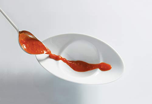 Mercer Culinary 18-8 Stainless Steel Saucier Spoon with Tapered Spout, 8-1/2 Inch
