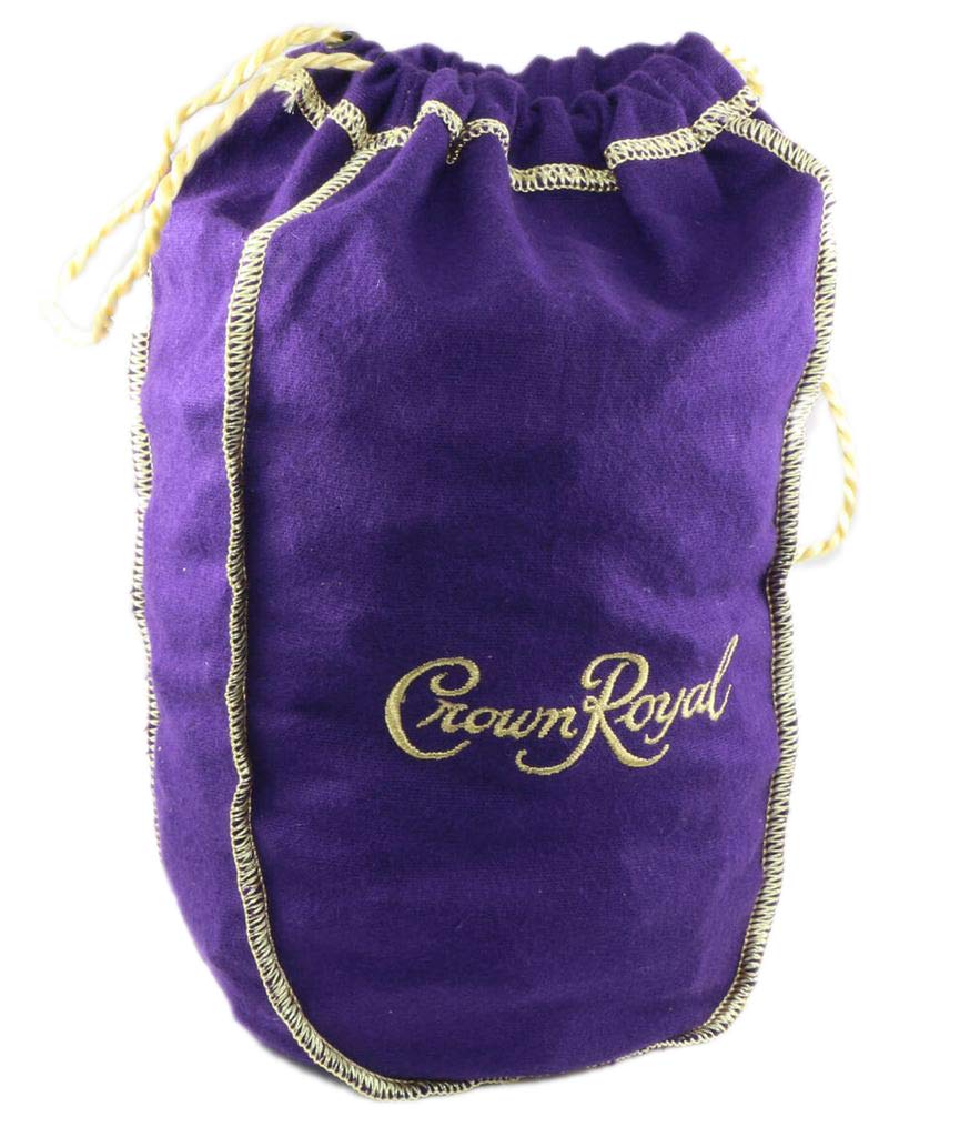 Crown Royal Purple Bag Large 750 Ml Dice Bag
